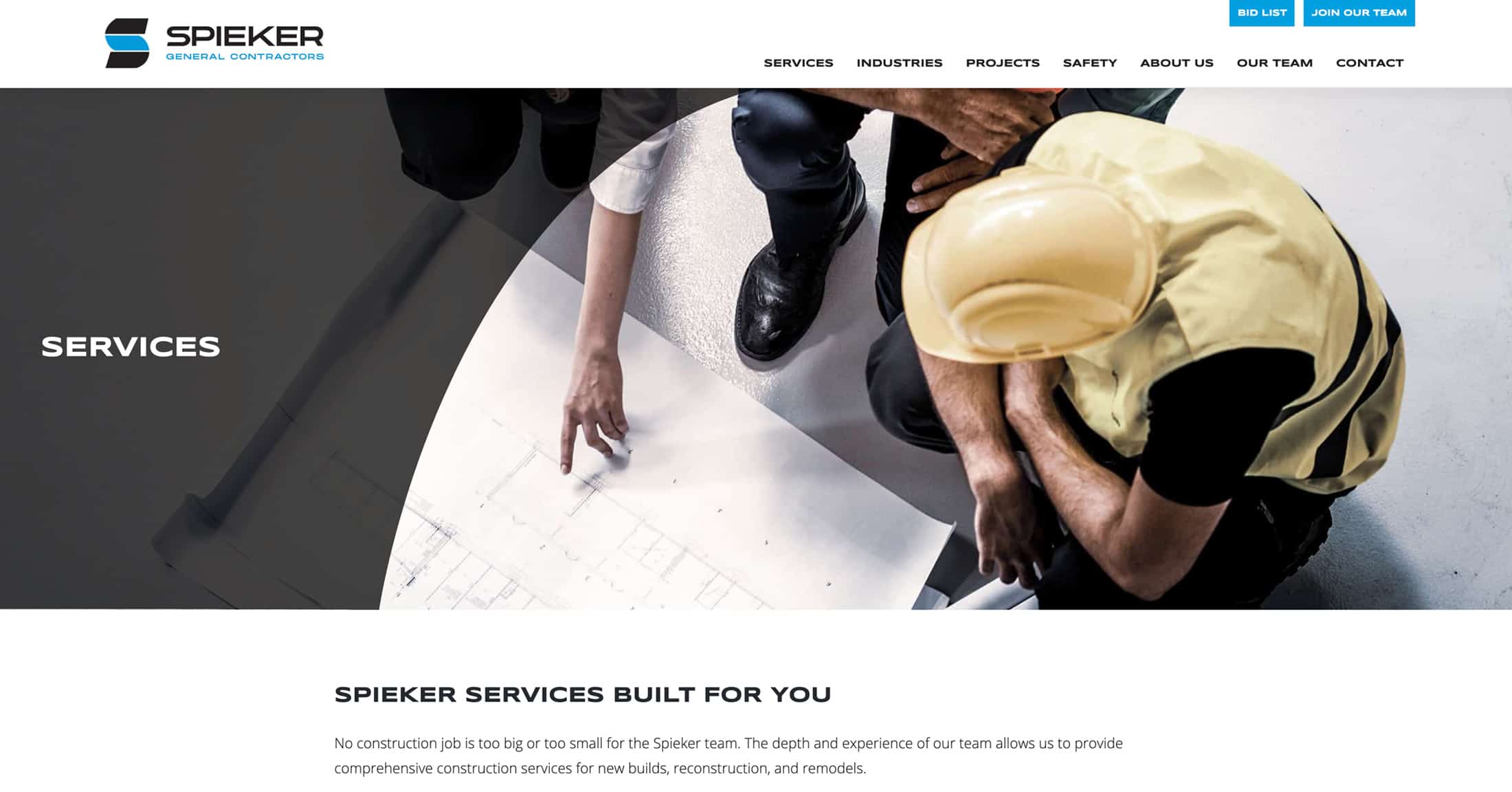 Services - Spieker General Contractors